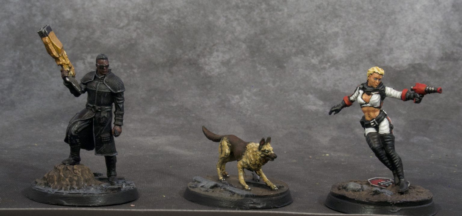 28mm Painted Fallout Miniatures - Bay Area Miniatures