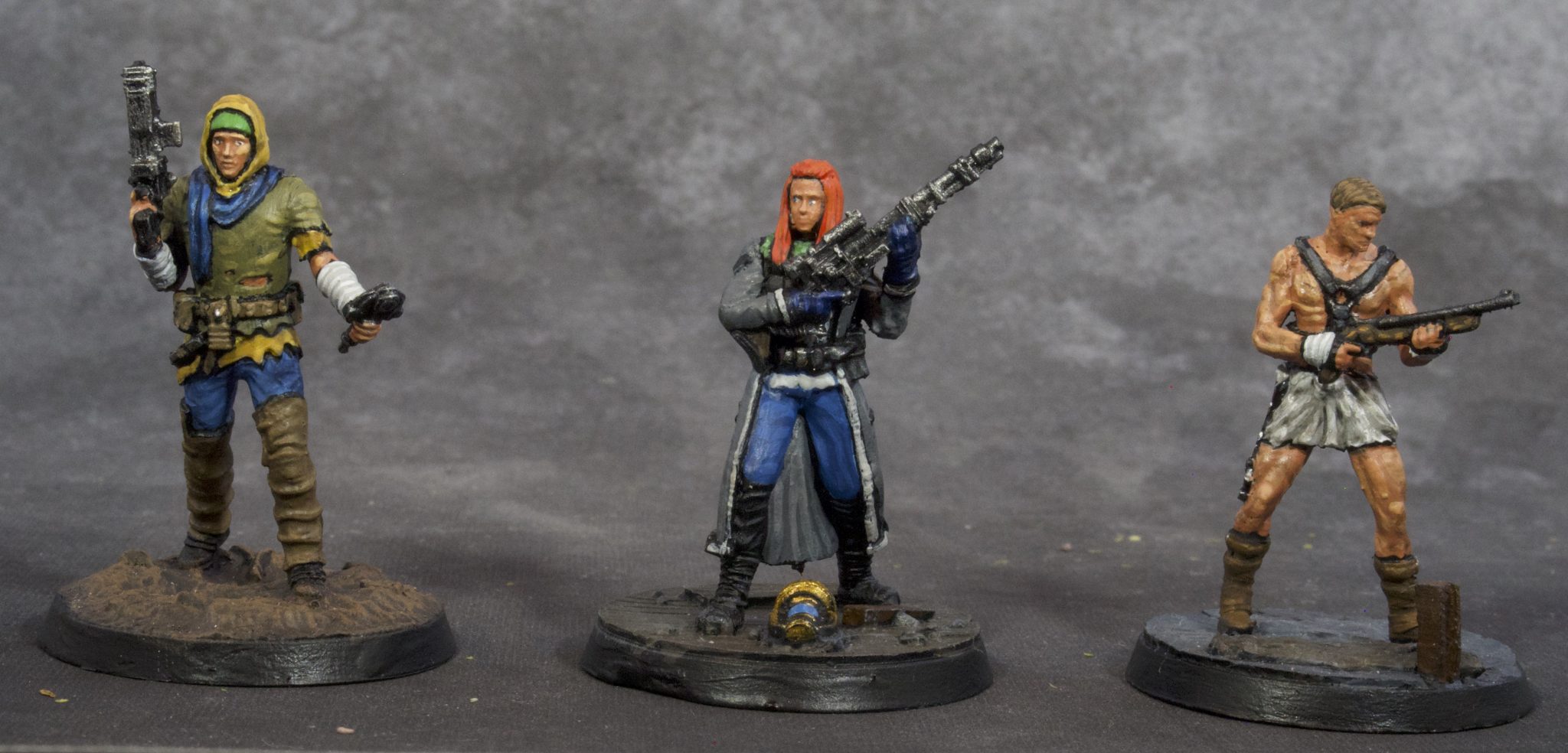28mm Painted Fallout Miniatures - Bay Area Miniatures