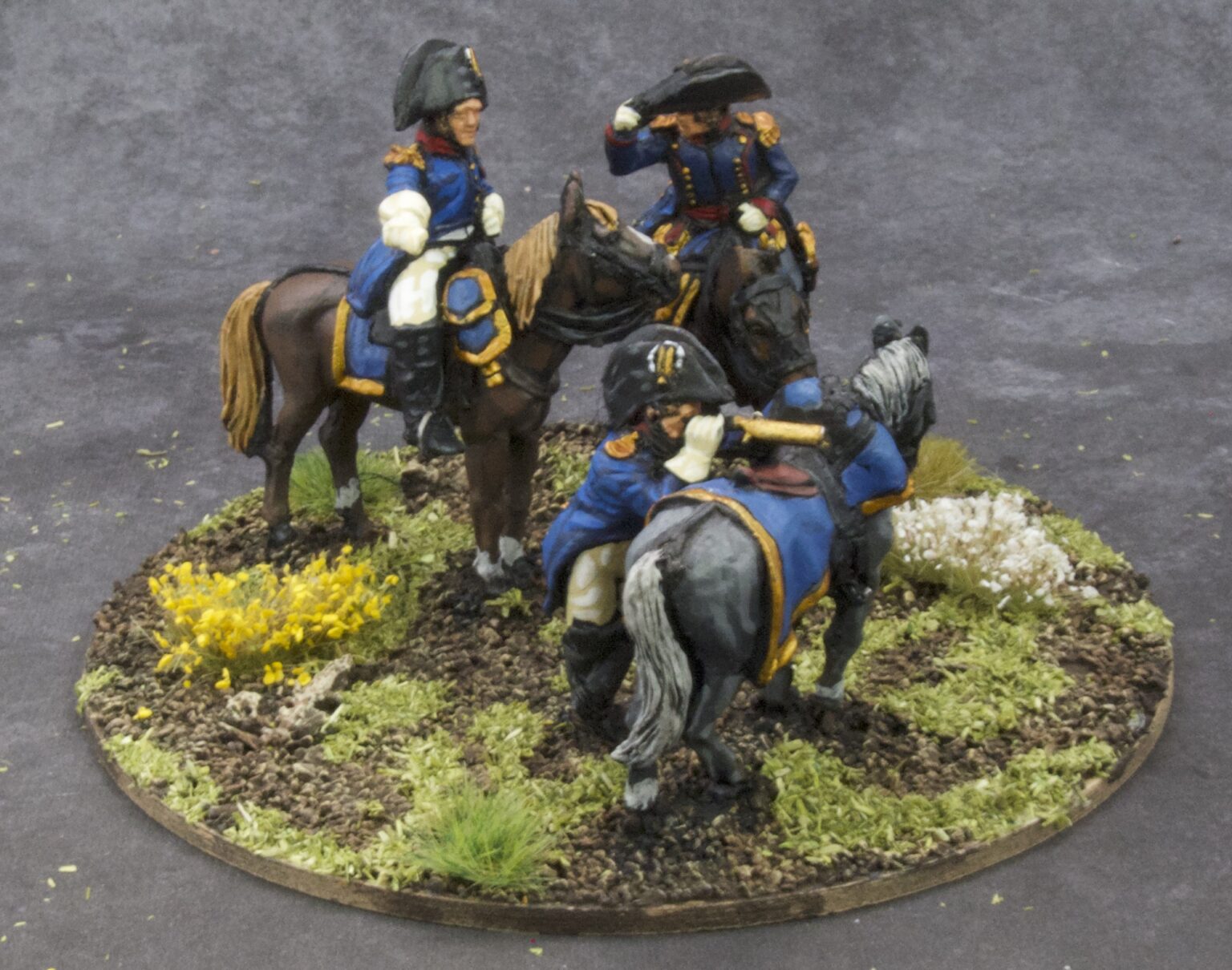 Painted Napoleonic French Generals and Marshals - Bay Area Miniatures