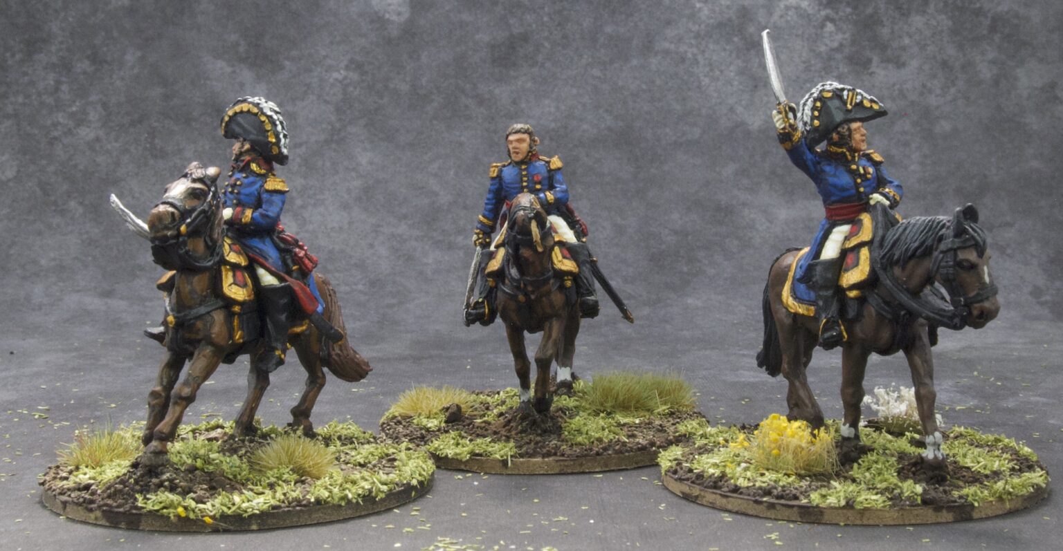 Painted Napoleonic French Generals and Marshals - Bay Area Miniatures