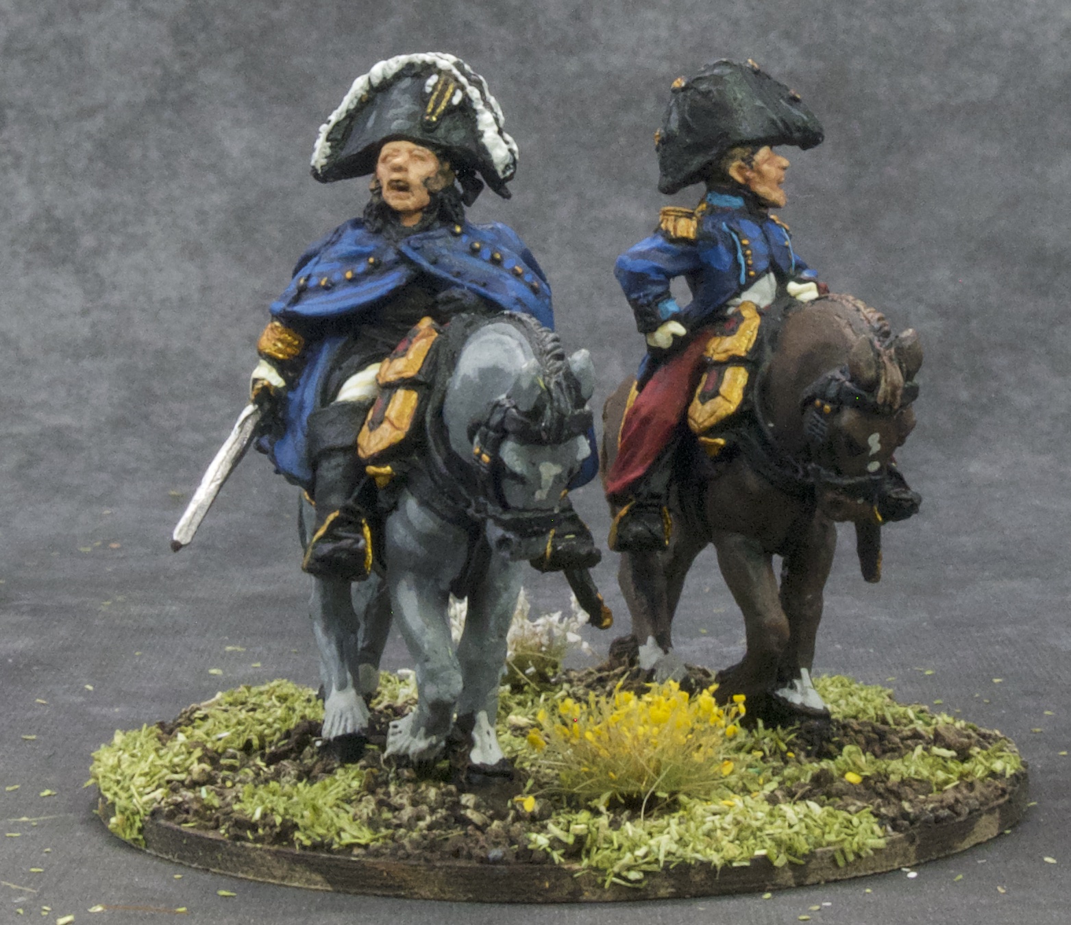 Painted Napoleonic French Generals and Marshals - Bay Area Miniatures